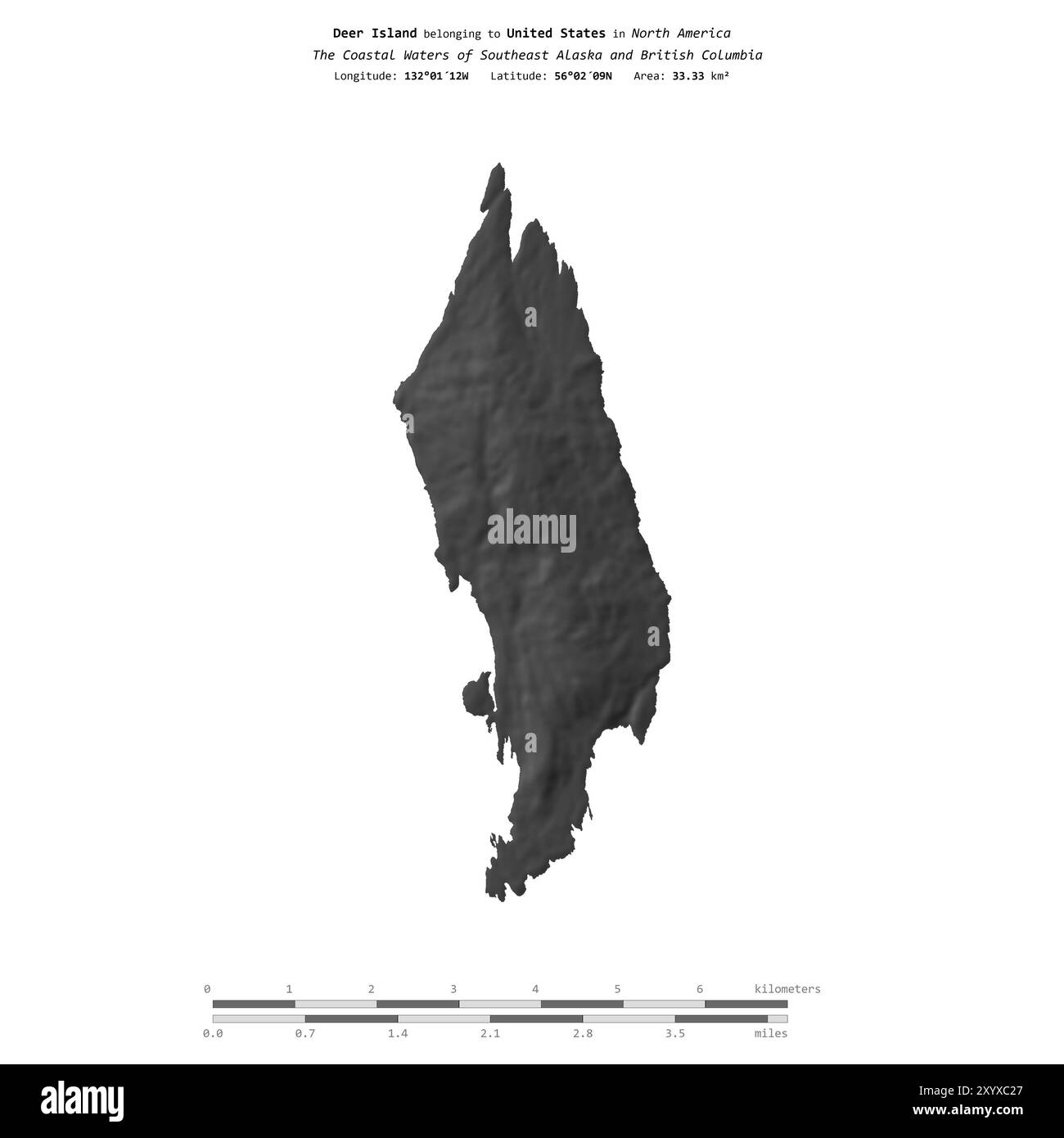Deer Island in the The Coastal Waters of Southeast Alaska and British ...