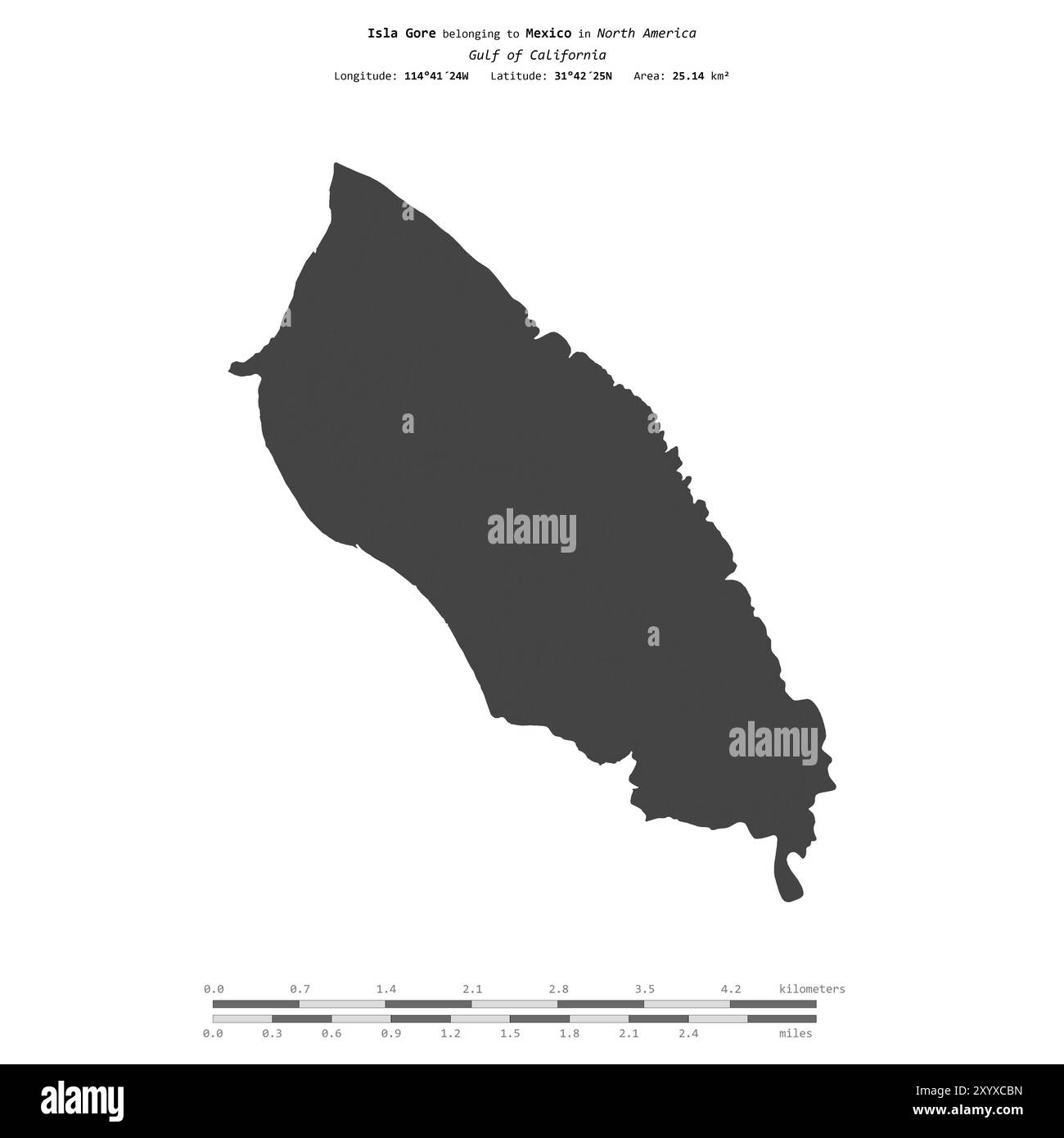 Gore on a map Black and White Stock Photos & Images - Alamy