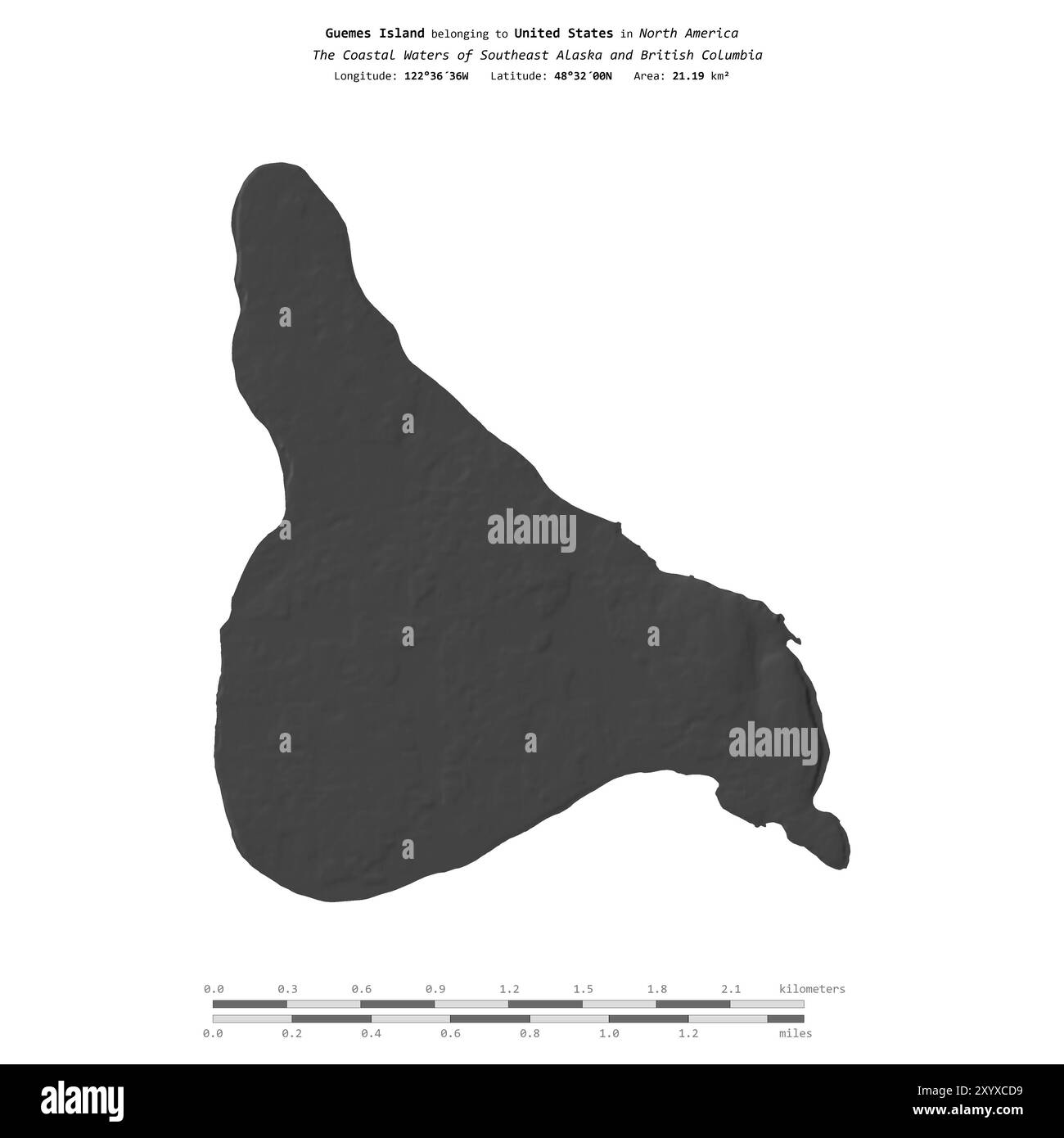 Guemes Island in the The Coastal Waters of Southeast Alaska and British ...