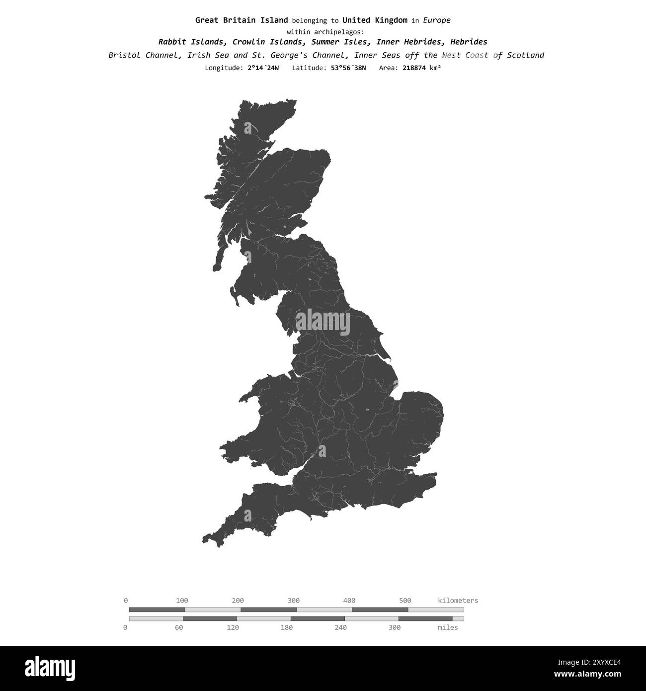 Great Britain Island in the North Sea, belonging to United Kingdom ...