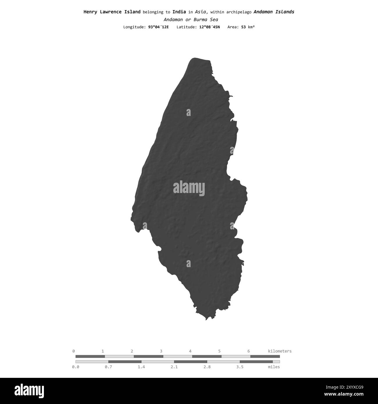 Henry outline map Cut Out Stock Images & Pictures - Alamy