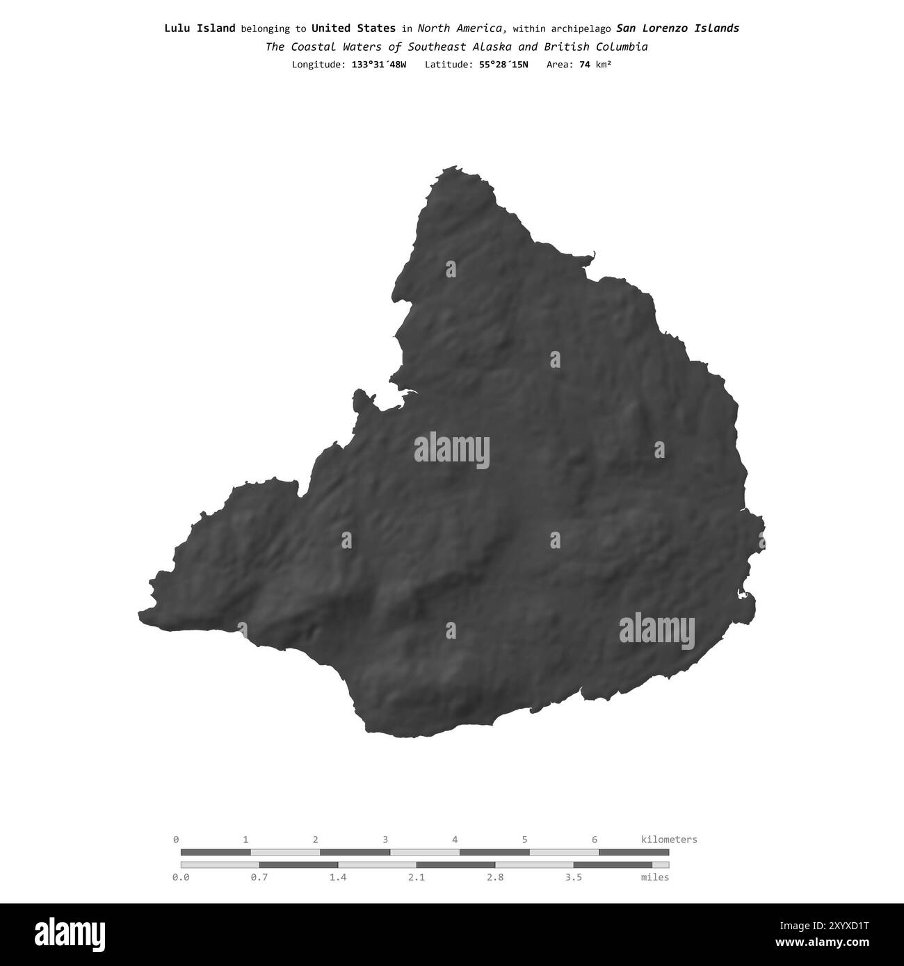 Lulu Island in the The Coastal Waters of Southeast Alaska and British ...