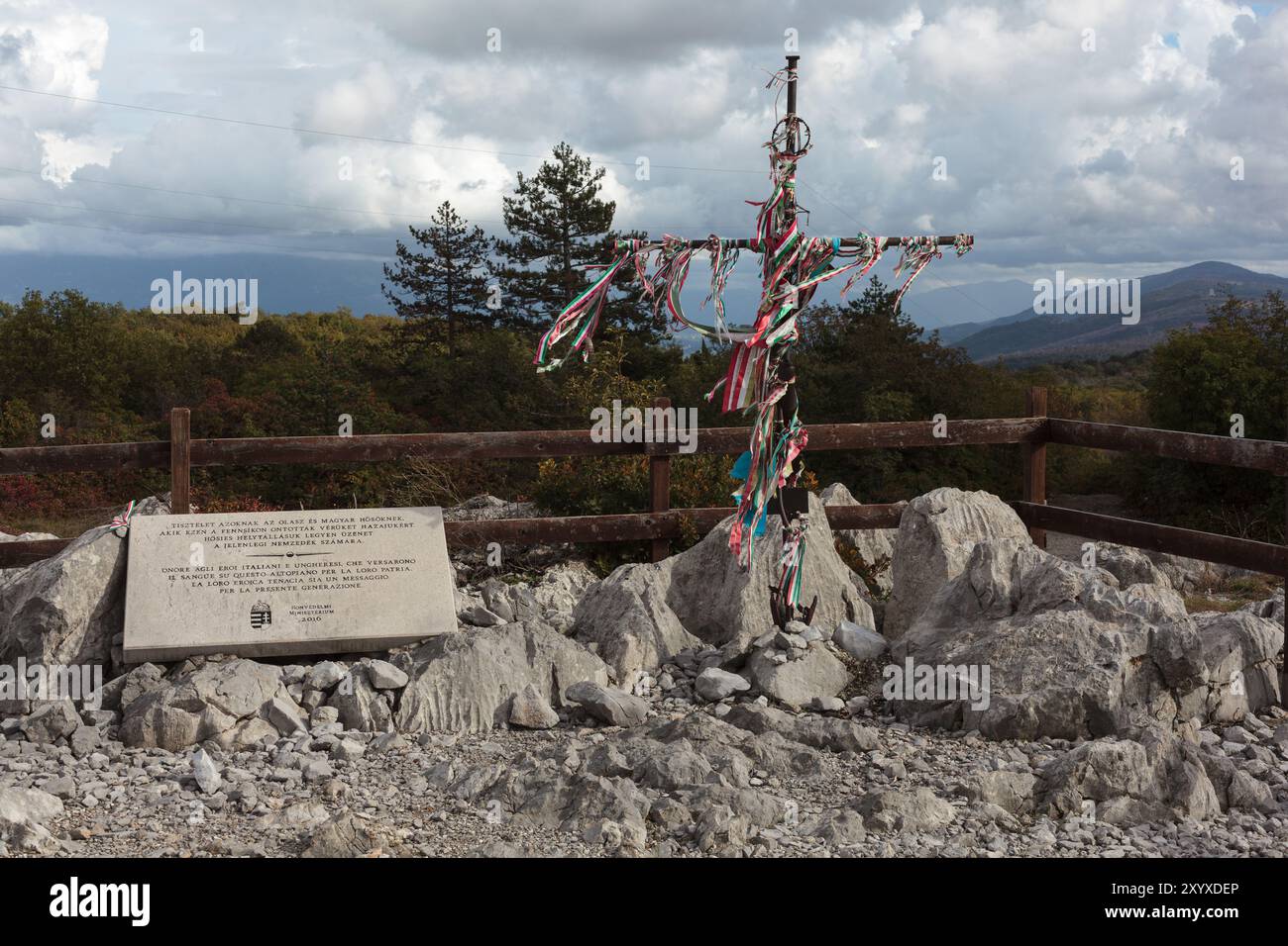 Monte San Michele the monumental area turned into an open-air museum of ...