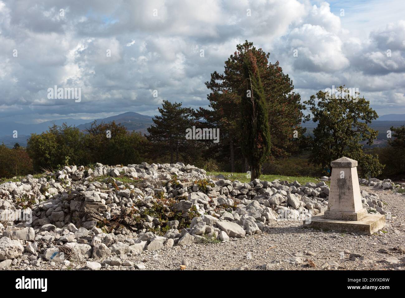 Monte San Michele the monumental area turned into an open-air museum of ...