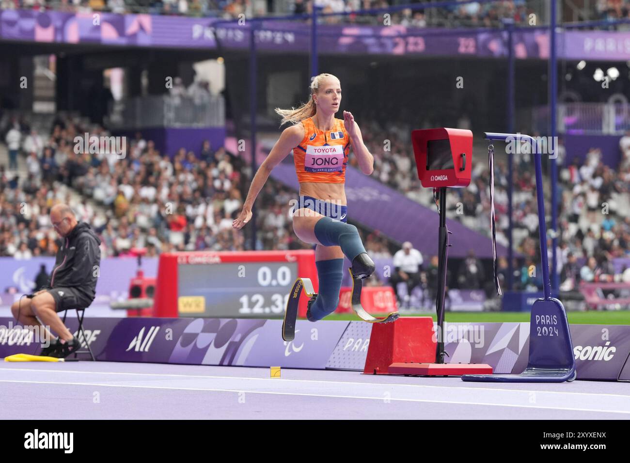 Paris, France. 31st Aug, 2024. PARIS, FRANCE - AUGUST 31: Fleur Jong of the Netherlands ...