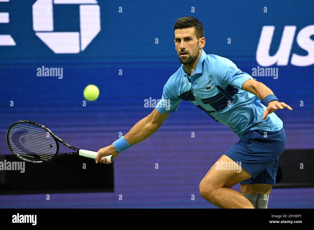 Novak djokovic 2024 us open hi-res stock photography and images - Alamy