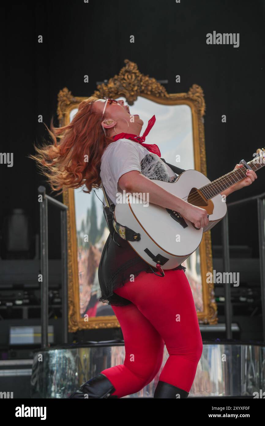 Dorset, UK. Friday, 30 August, 2024. CMAT (real name Ciara Mary-Alice ...