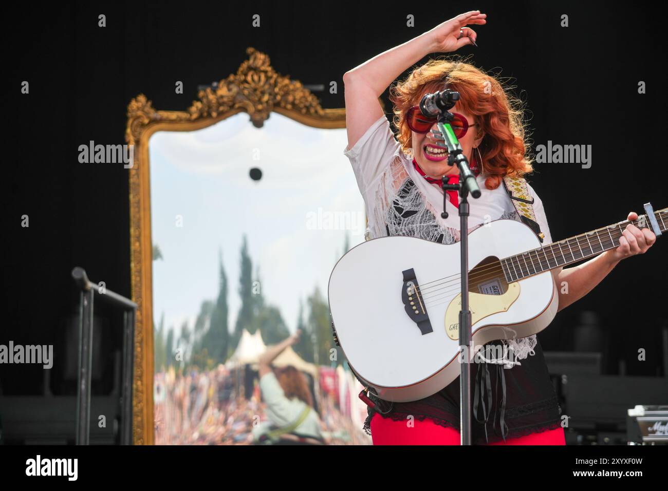 Dorset, UK. Friday, 30 August, 2024. CMAT (real name Ciara Mary-Alice ...