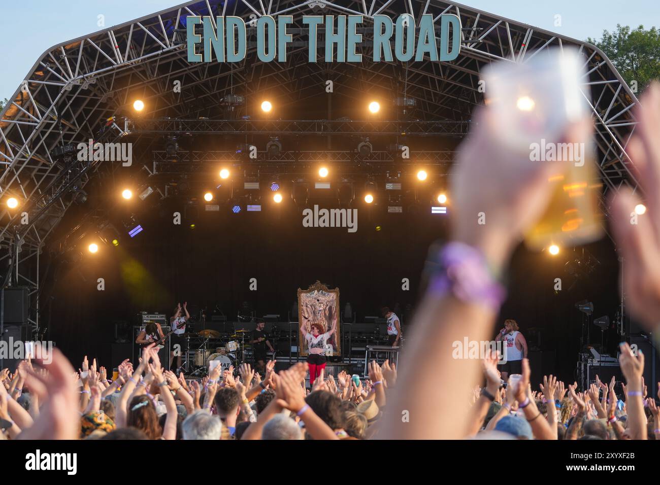 Dorset, UK. Friday, 30 August, 2024. CMAT (real name Ciara Mary-Alice ...
