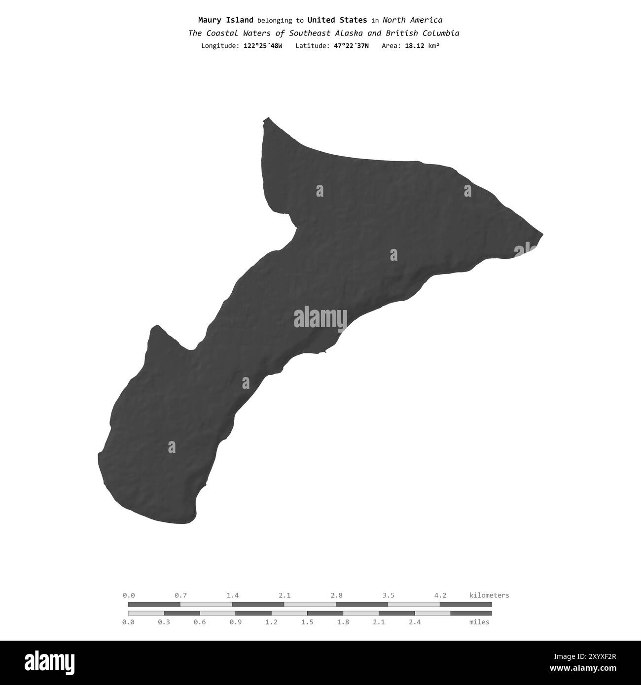 Maury Island in the The Coastal Waters of Southeast Alaska and British ...