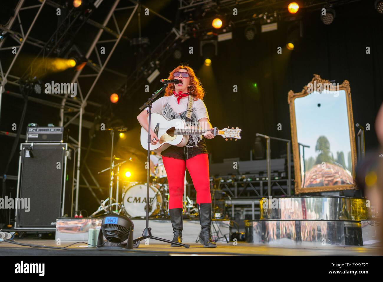 Dorset, UK. Friday, 30 August, 2024. CMAT (real name Ciara Mary-Alice ...