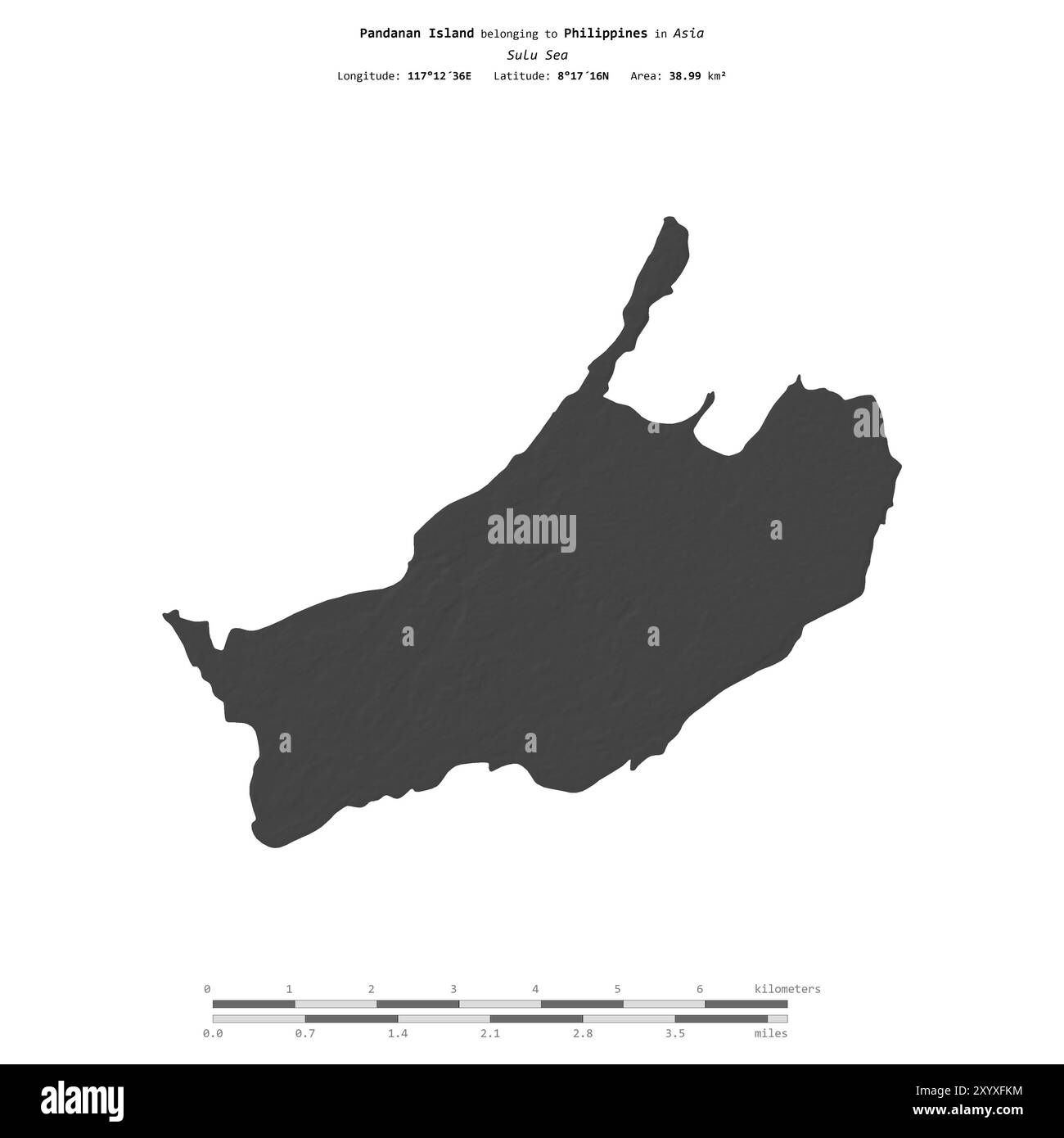 Sulu outline map Cut Out Stock Images & Pictures - Alamy