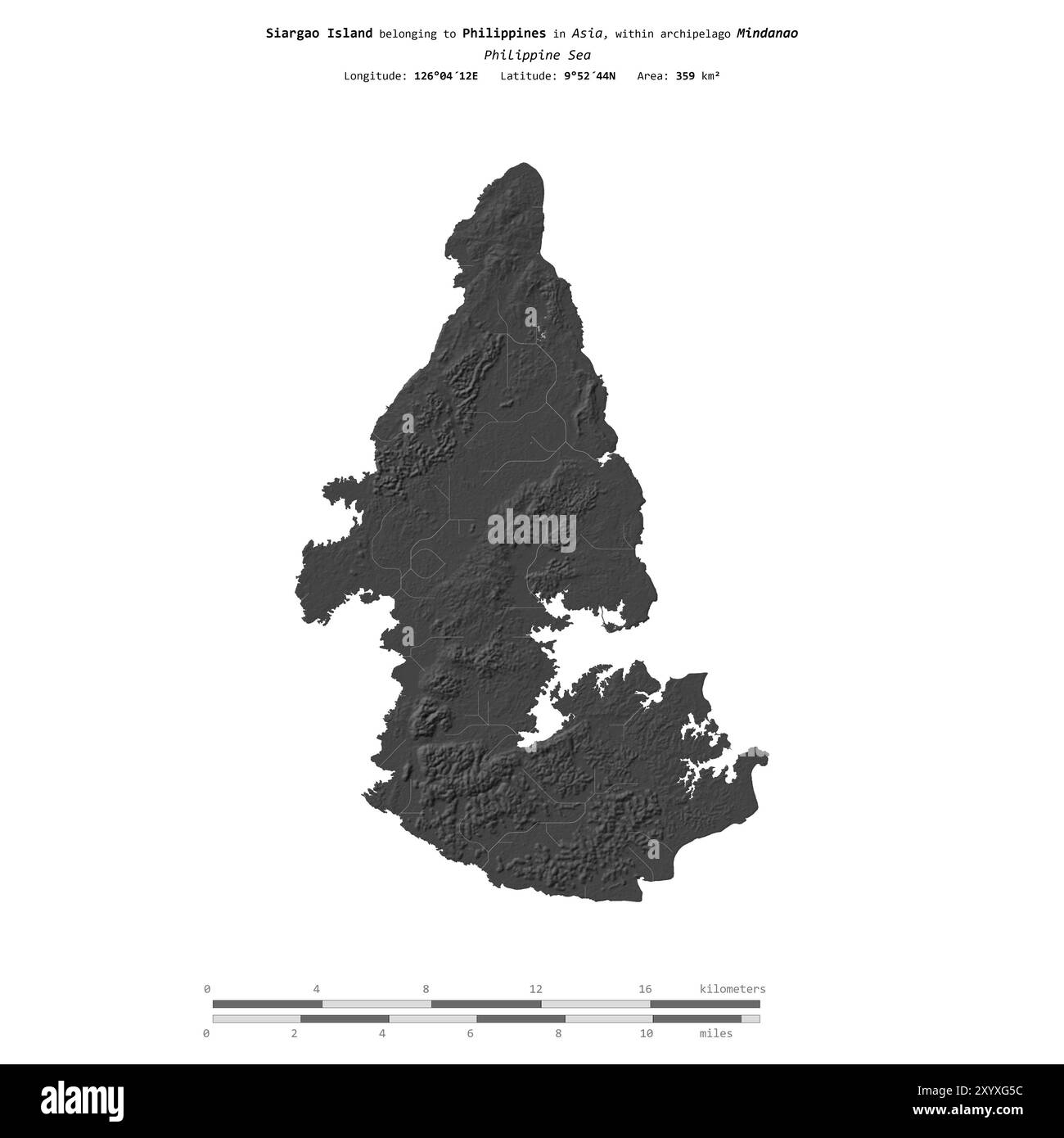 Siargao island Cut Out Stock Images & Pictures - Alamy