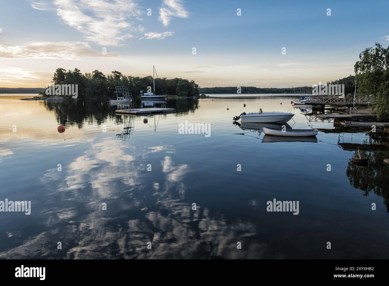 Archipelago on the Swedish coast off Stockholm Stock Photo - Alamy