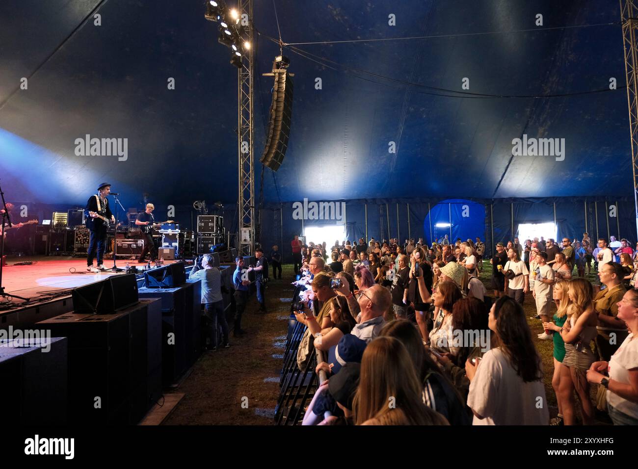 Jedburgh, UK. 31st Aug, 2024. EdgeFest 2024, Music Festival. performing ...