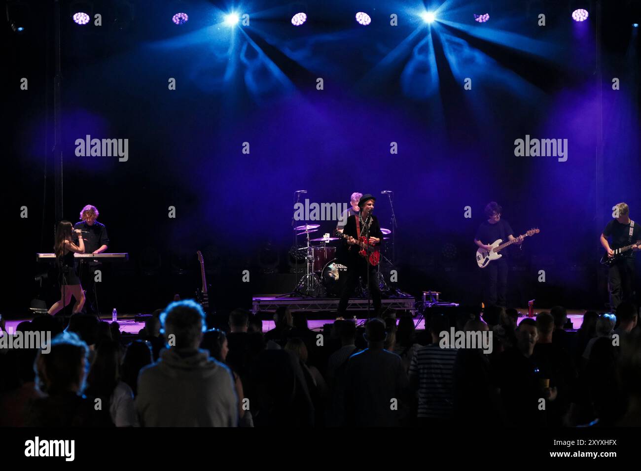 Jedburgh, UK. 31st Aug, 2024. EdgeFest 2024, Music Festival. performing ...