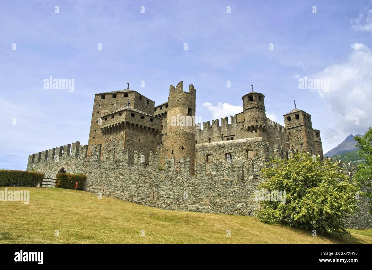 Castello fenis hi-res stock photography and images - Alamy