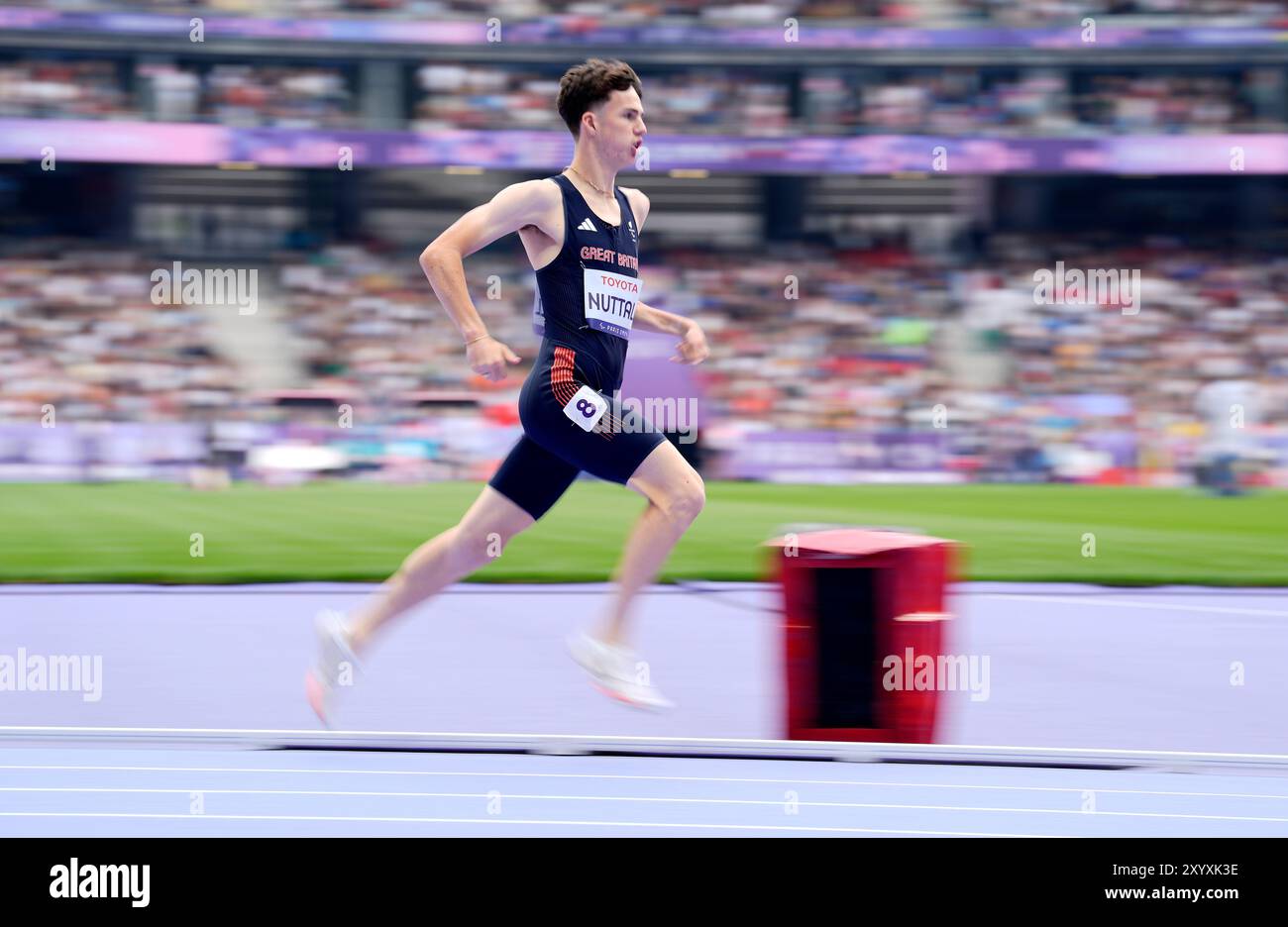 Great Britain's Luke Nuttall during the Men's 1500m T46 final at the ...