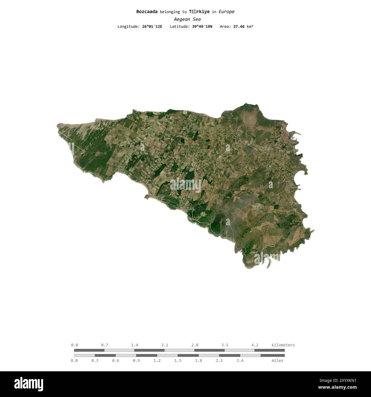 Satellite image taken in Cut Out Stock Images & Pictures - Alamy