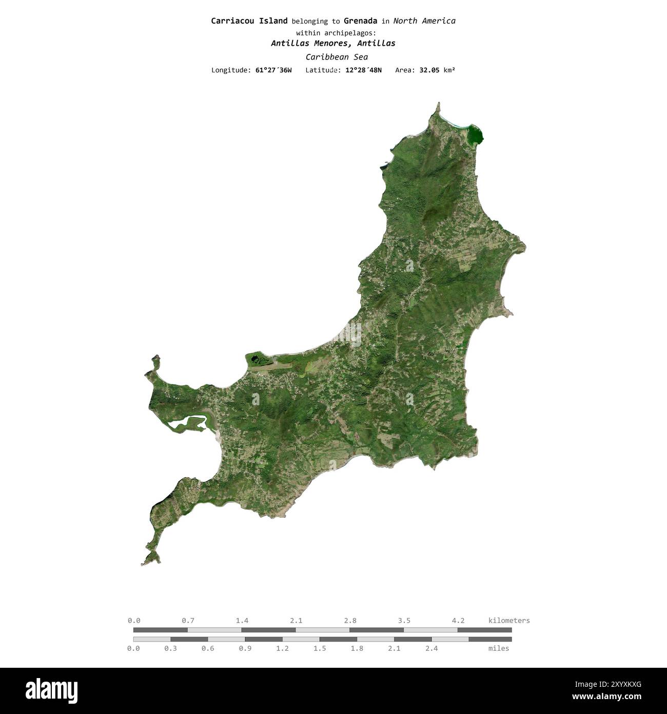 Grenada Map And Satellite Image Geologycom Map Of Swaziland
