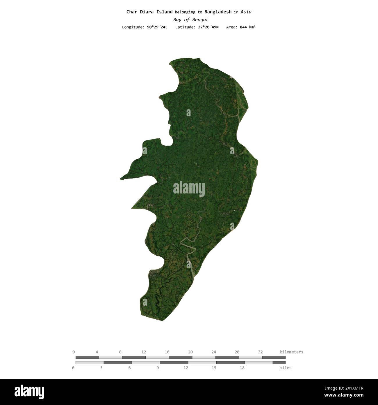 Bangladesh map satellite geography Cut Out Stock Images & Pictures - Alamy