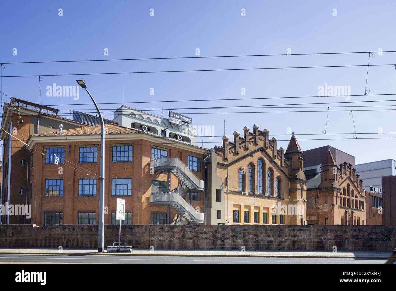 The power plant Mitte (actually and during its operation most recently ...