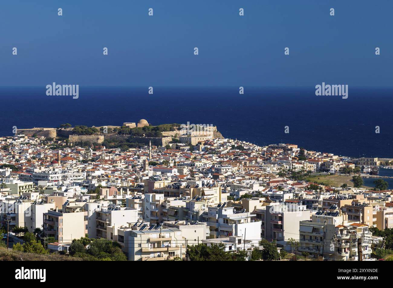 Overlooking rethymnon hi-res stock photography and images - Alamy