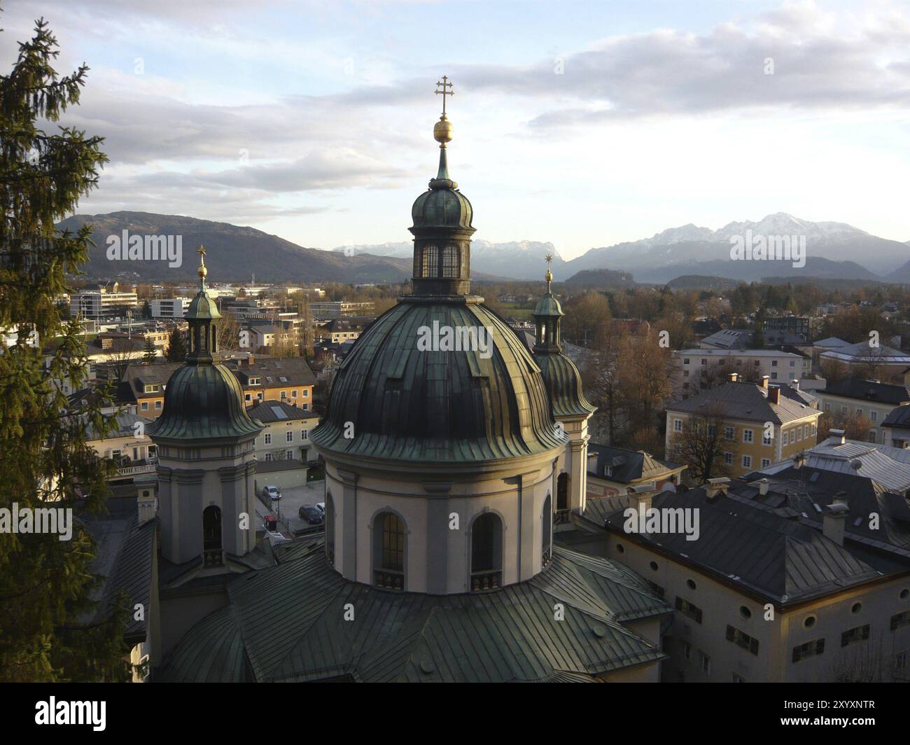 Church of St. Erhard in Salzburg in autumn Stock Photo - Alamy