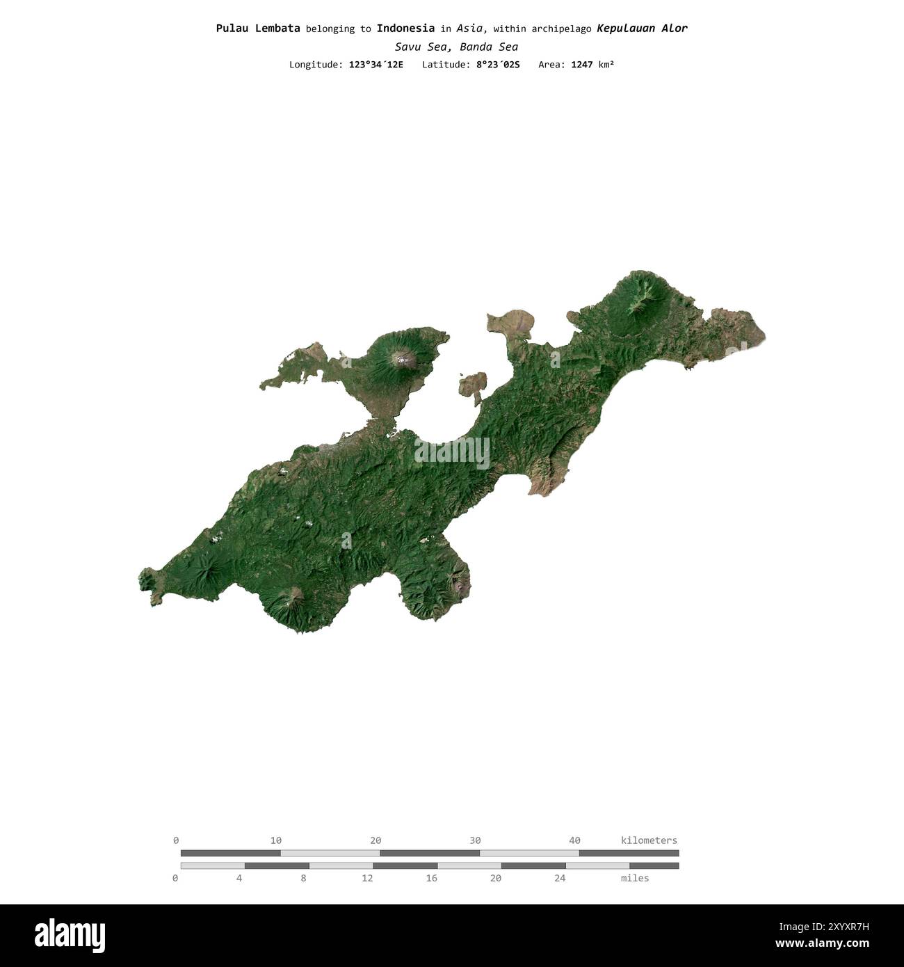 Alor island indonesia map hi-res stock photography and images - Alamy