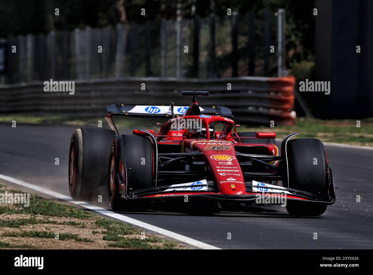 Monza, Italy. 31st Aug, 2024. Charles Leclerc (MON) Ferrari SF-24 ...