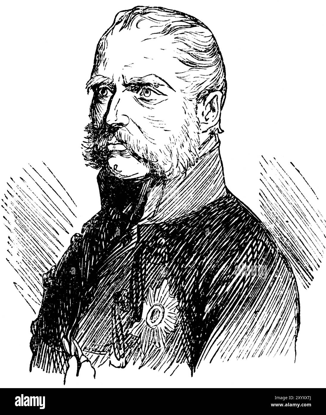 Portrait of Duke Friedrich Wilhelm von Braunschweig-Oels, the Black ...