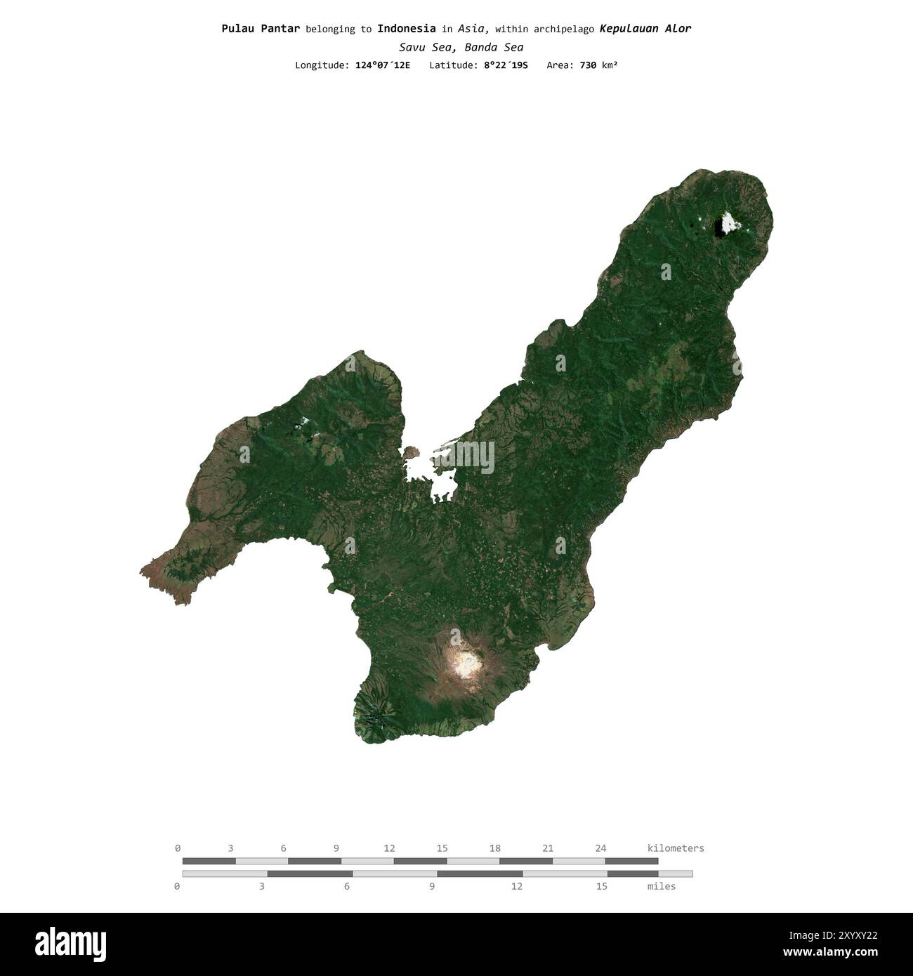 Alor island indonesia map hi-res stock photography and images - Alamy