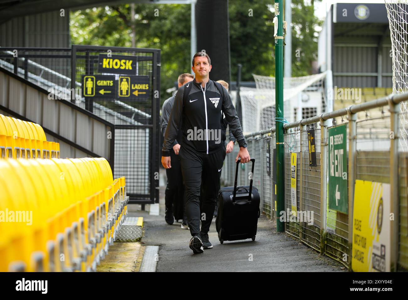 The Exercise Stadium, Harrogate, England - 31st August 2024 Referee ...