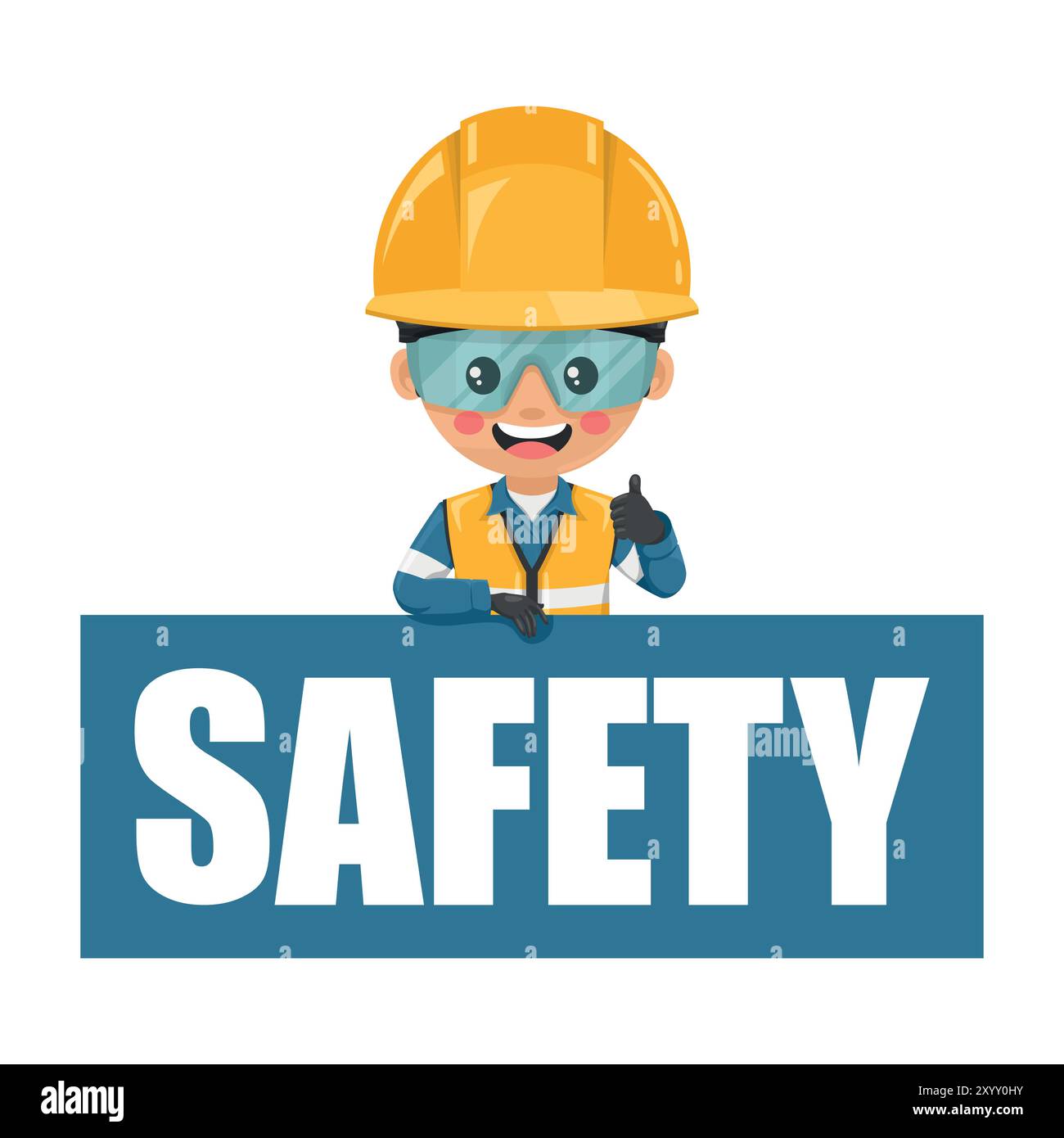 Blue ppe gloves Stock Vector Images - Alamy