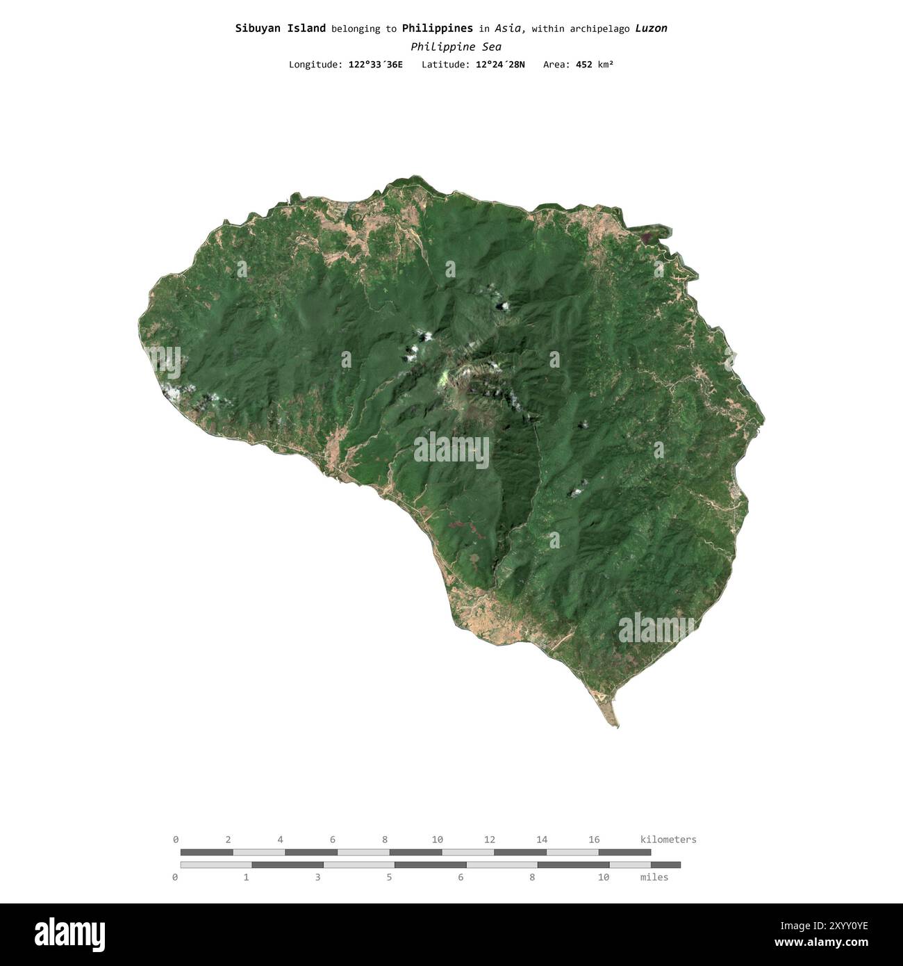 Sibuyan sea map hi-res stock photography and images - Alamy