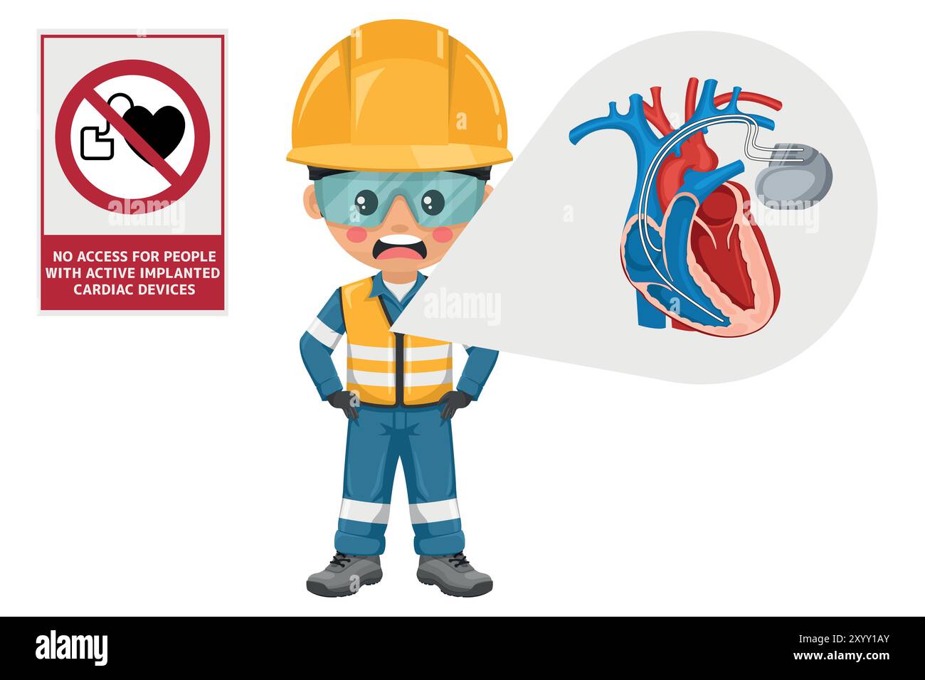 Damage inspector Stock Vector Images - Alamy