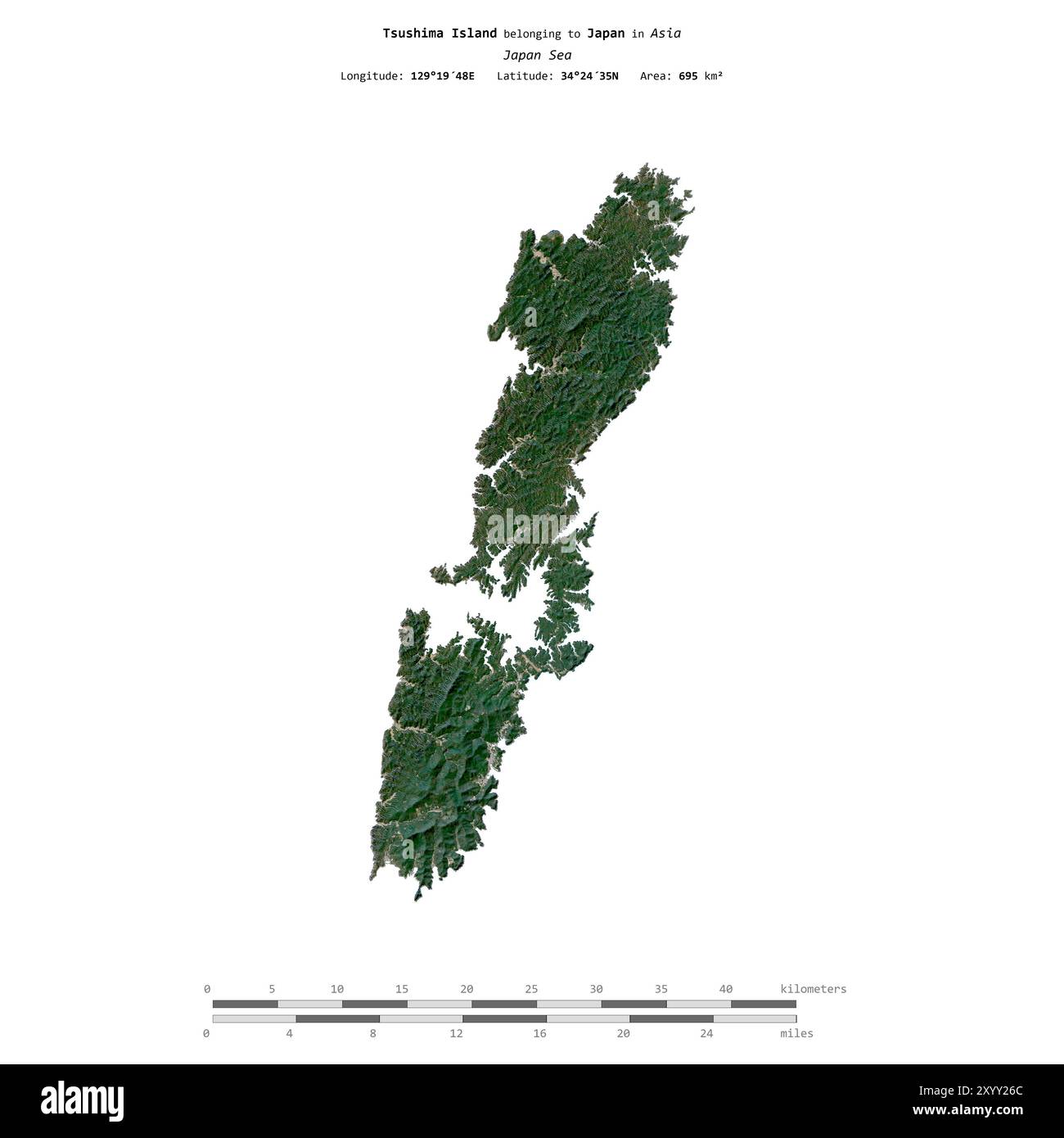 Tsushima map hi-res stock photography and images - Alamy