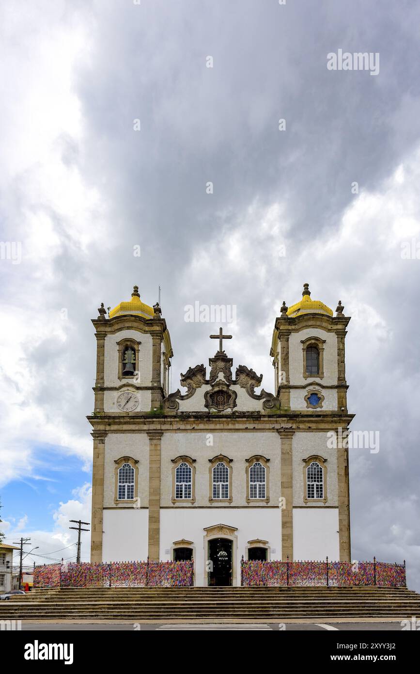 Famous, ancient and historic church of Our Lord of Bonfim in the city ...
