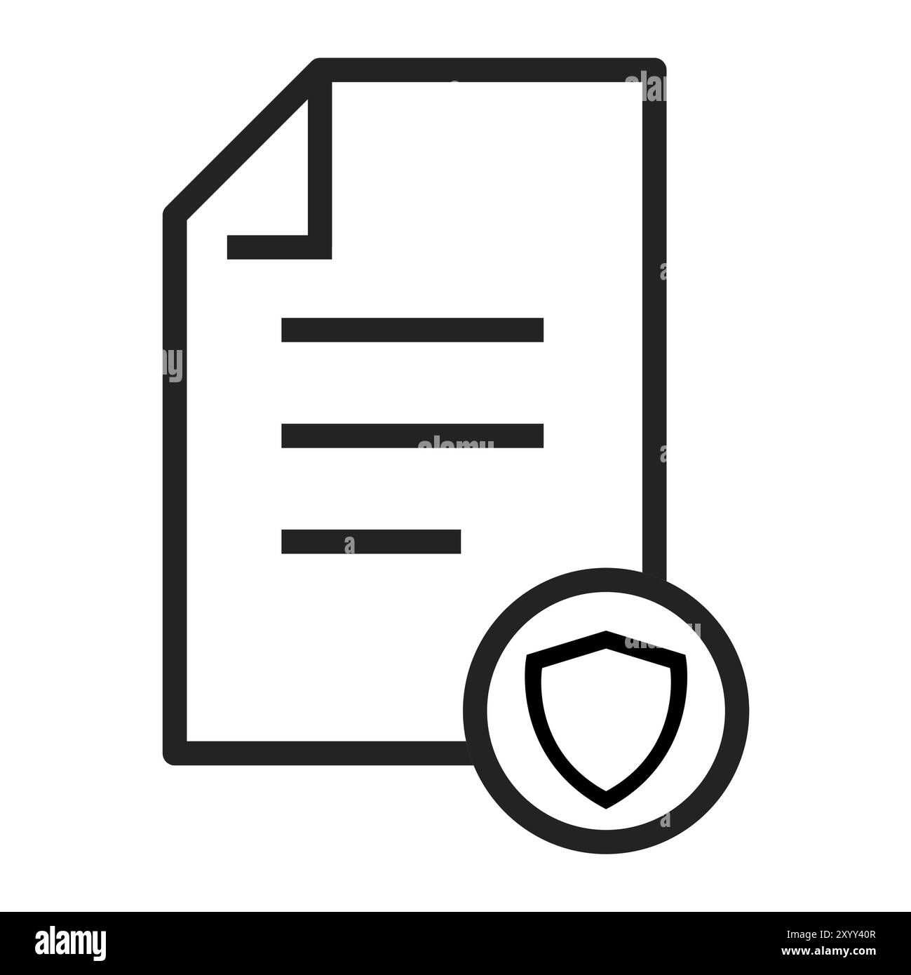 In compliance icon sign, company passed inspection symbol, complete ...