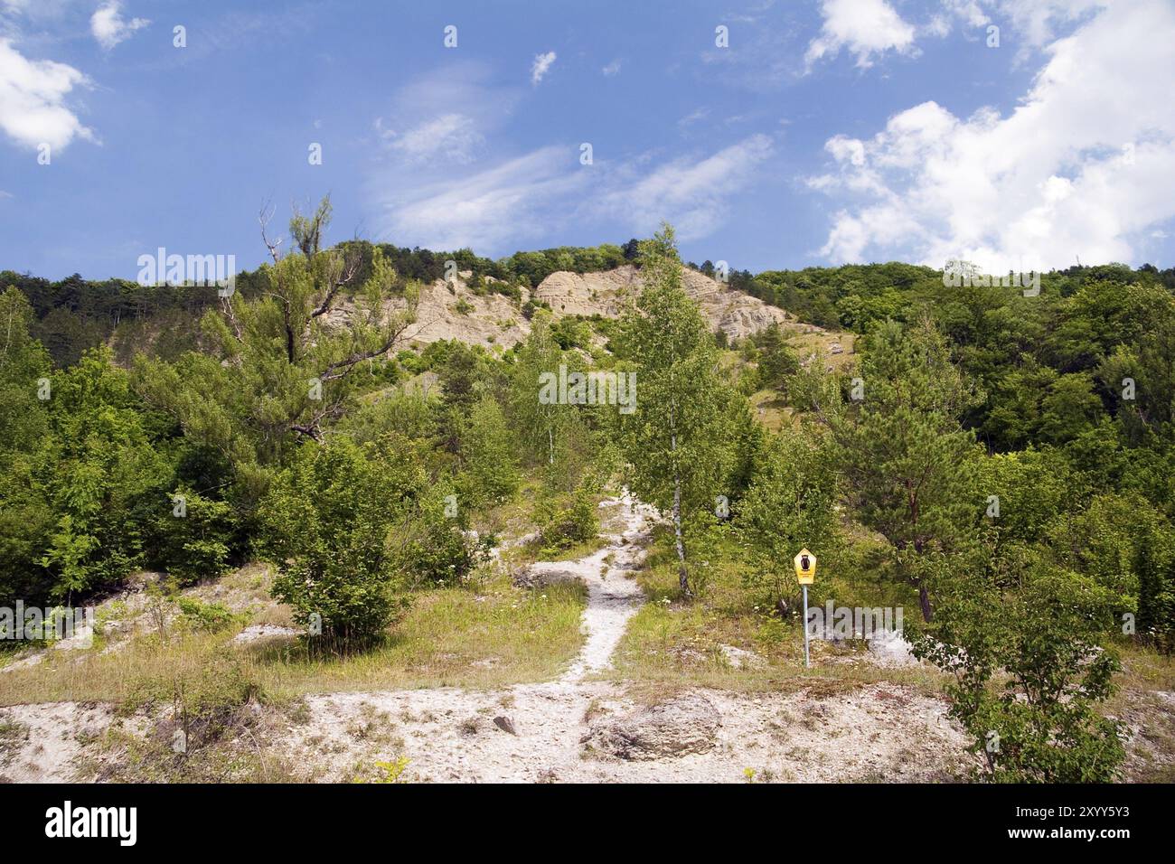 Mount Dohlenstein, limestone rock face, Germany, Europe Stock Photo - Alamy