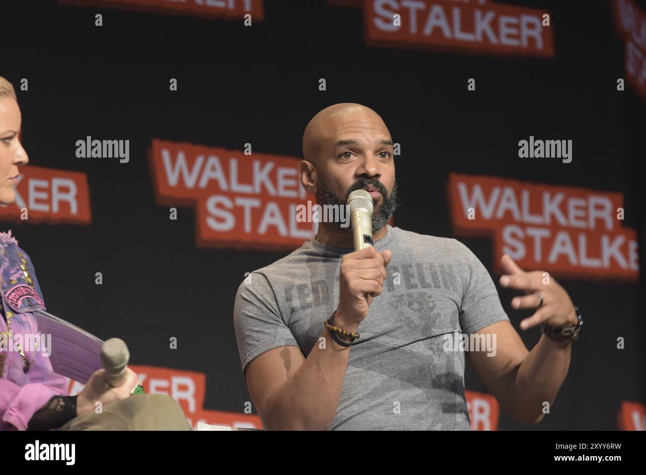 MANNHEIM, GERMANY, MARCH 17: Actor Khary Payton (Ezekiel on The Walking ...