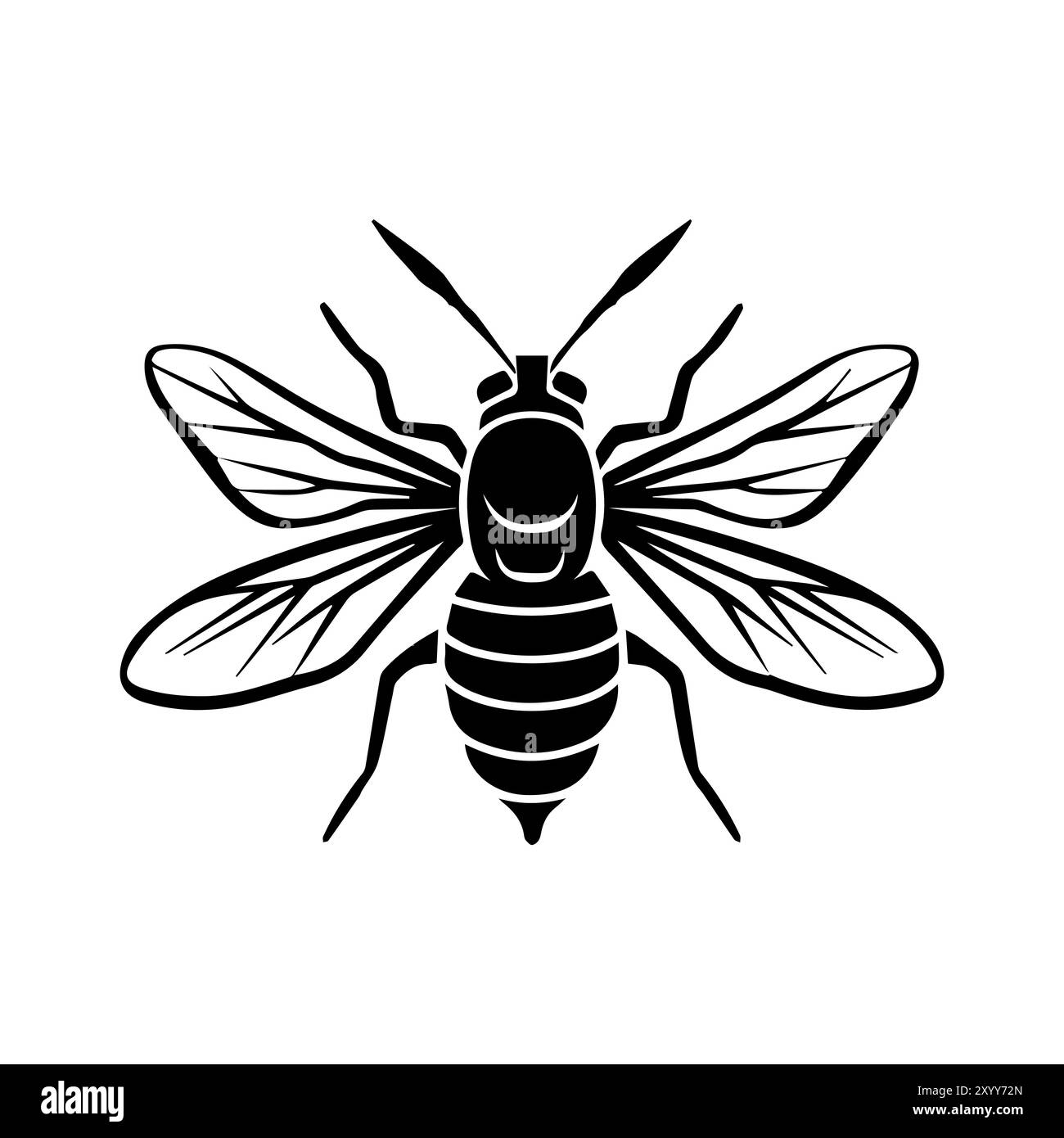 insect icon or modern line symbol. Vector line art and icon design with ...