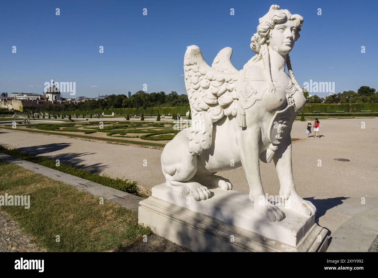 Palacio Belvedere, estilo barroco, construido entre 1714 y 1723 para el ...