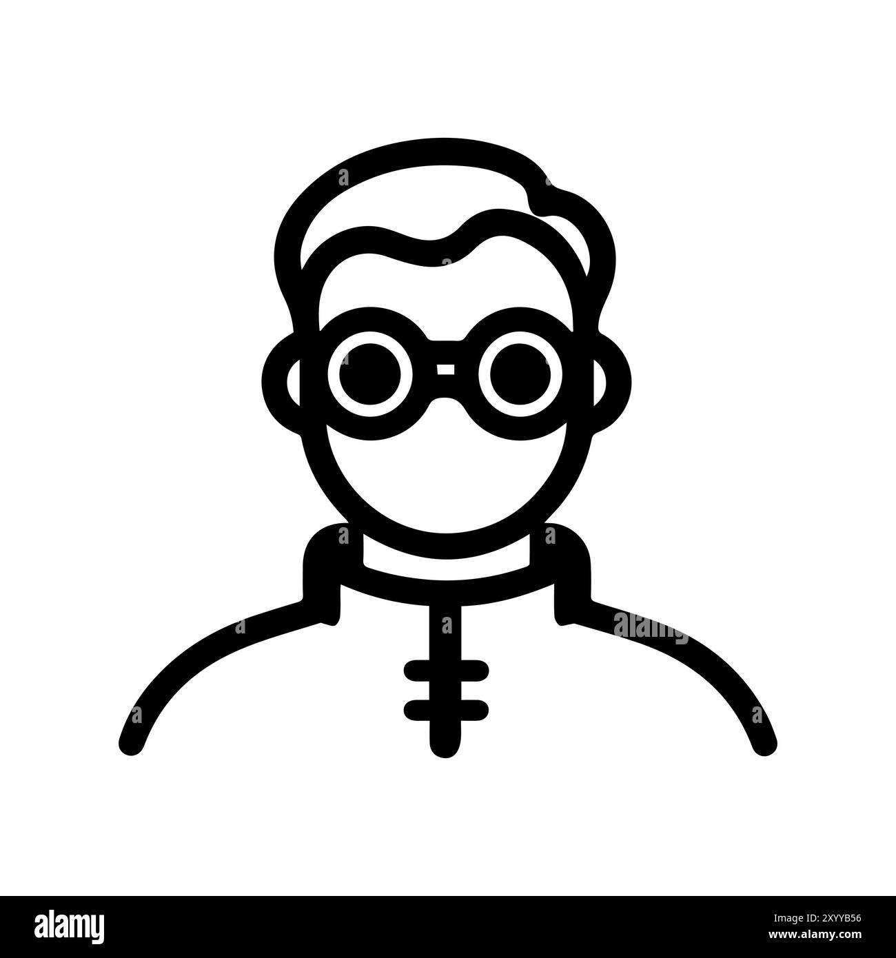 costume icon or modern line symbol. Vector line art and icon design ...