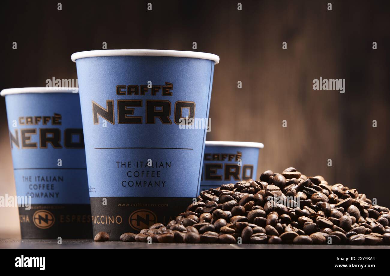 Caffe Nero a coffee house brand with its headquarters in London founded ...