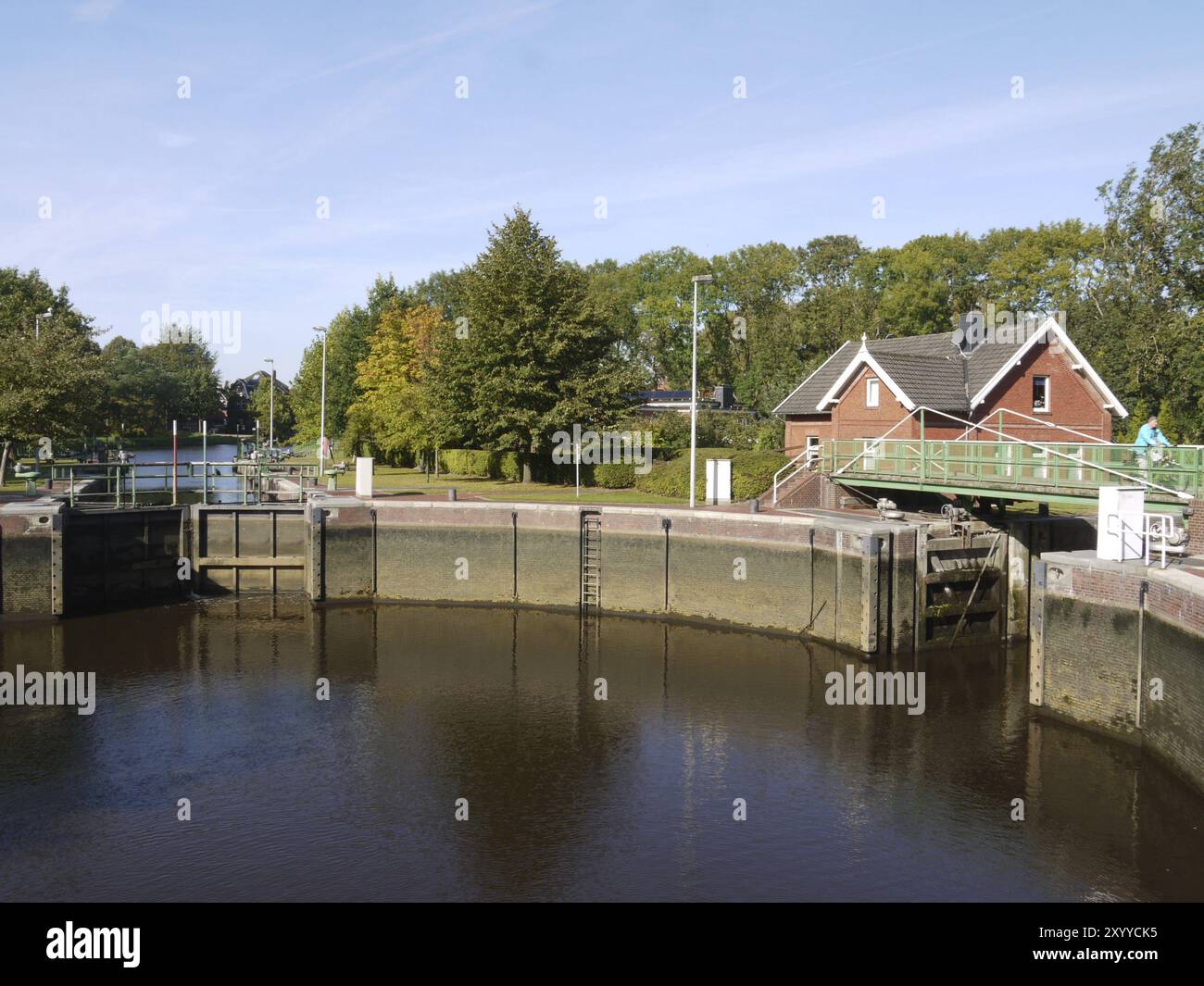 Boiler lock in Emden, locks Stock Photo - Alamy