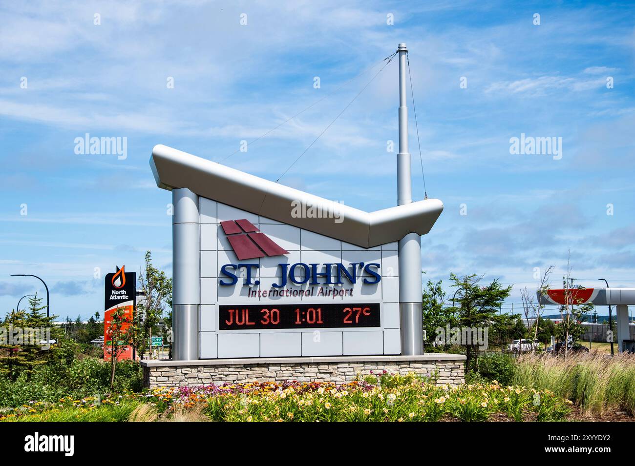 Welcome to St. John’s International Airport sign in St. John's ...