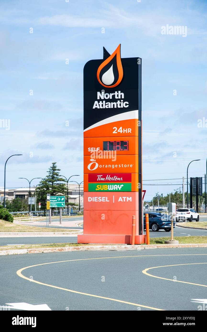 North Atlantic Orange Store, Tim Hortons and Subway signs on Tailwind ...