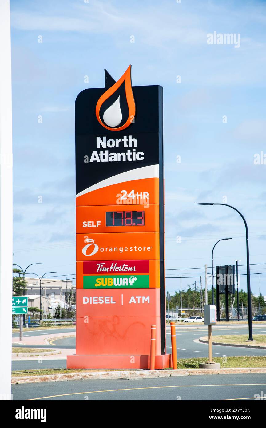 North Atlantic Orange Store, Tim Hortons and Subway signs on Tailwind ...