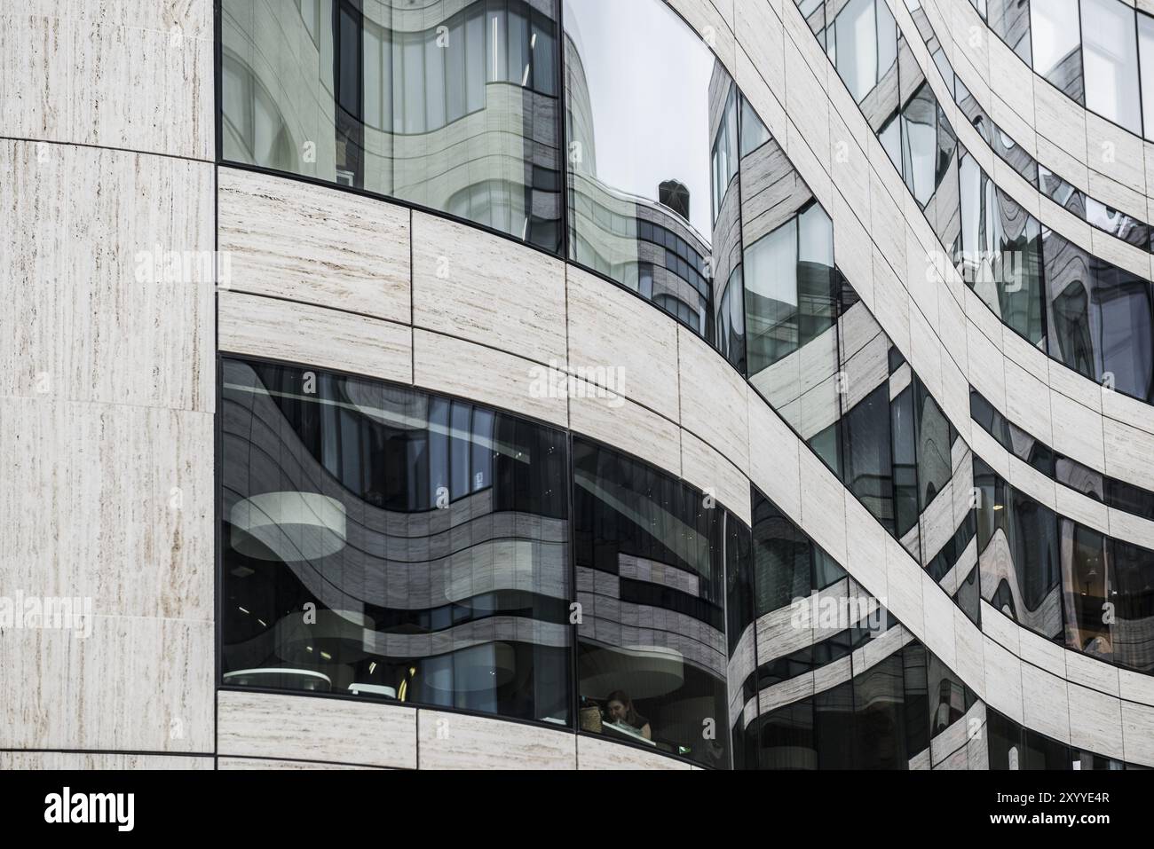 Koe-Bogen building complex, architect Daniel Libeskind, office building ...